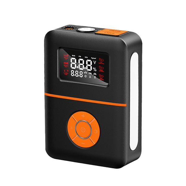 Quality 150 PSI Portable Tire Inflators 8000mAh 12000mAh 16000mAh Automotive Battery Charger Jump Starter for sale