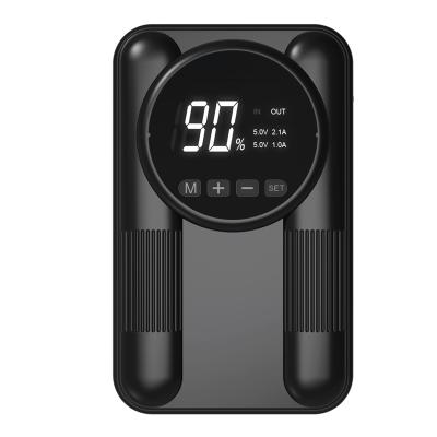 China Portable 2 In 1 Jump Starter Tire Inflator 8000mAh Car Battery Battery Booster With Air Compressor for sale