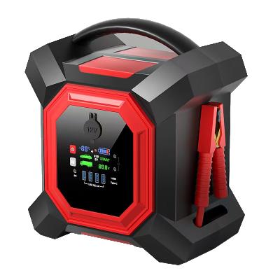 Cina Avviatore di emergenza per camion da 24V 64000mAh, booster per batteria auto, compressore d'aria portatile, avviatore di emergenza con pinze robuste in vendita