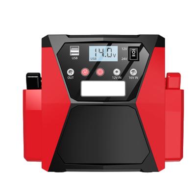 Cina 12V 24V Car Jump Battery Booster Jump Starter pneumatici gonfiatori camion Jump Starter 58000Amp 64000mAh batteria in vendita