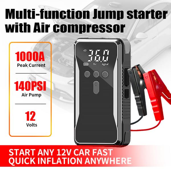Quality Portable Intelligent Tyre Pump 3-140 Psi Electric Tire Inflator Electric Bikes for sale