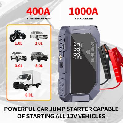 Cina Avviatore di emergenza per auto portatile multifunzione 6000mAh 8000mAh 10000mAh 12000mAh in vendita