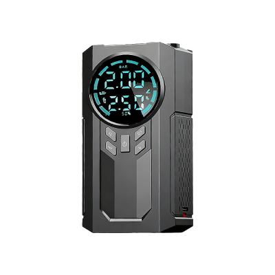 China Multi Function Jump Starter Pack With Tyre Inflator 150 PSI Mini Car Air Pump Compressor Tire Pump for sale