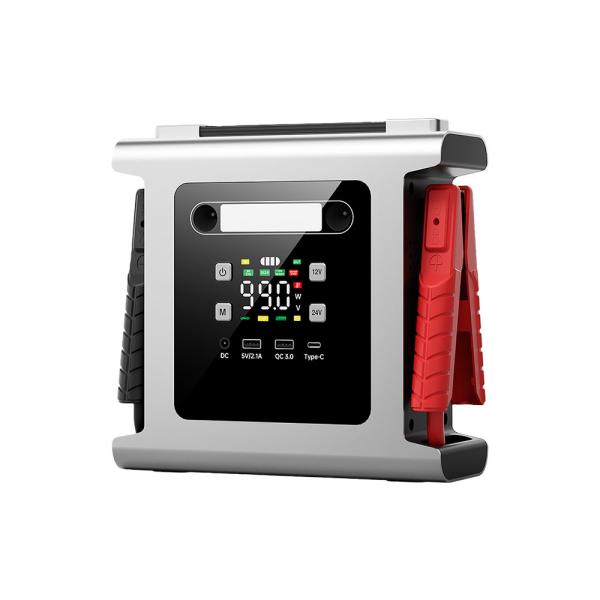 Quality Truck Jump Starter 64000mAh Car Emergency Start Power Supply 12V 24V Jump for sale