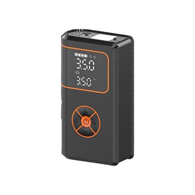 China Car Battery Booster Jump Starter 12V Portable Tire Inflator 4 In 1 6000mAh Emergency Jump Starter Air Pump for sale