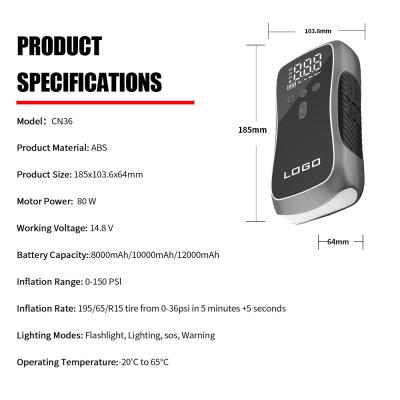 Cina Fornitore di alimentazione di avvio di emergenza 12V Multifunzione Car Jump Starter 8000mAh 10000mAh 12000mAh in vendita