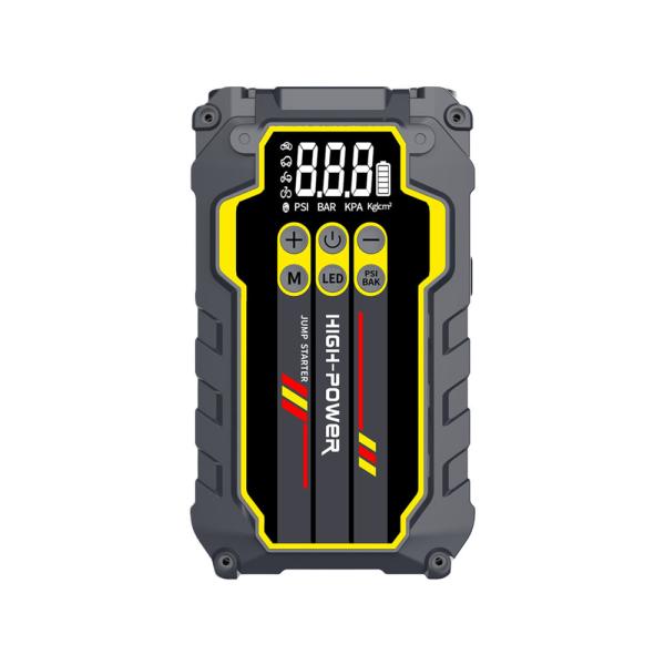 Quality Emergency Car 12 Volt Battery Jump Starter With Air Pump Compressor 150PSI Tire for sale