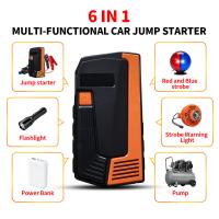 Quality 12V Car Emergency Jump Starter Multi Functional 6000mAh Power Bank Emergency for sale