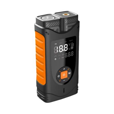 China Car Portable Tire Inflator Air Compressor 0-150 PSI Cordless Air Pump 8000mAh 10000mAh 12000mAh for sale