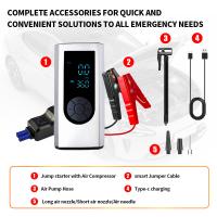 Quality Portable Car Air Compressor For Tires 12V 150psi Digital Rechargeable Car for sale