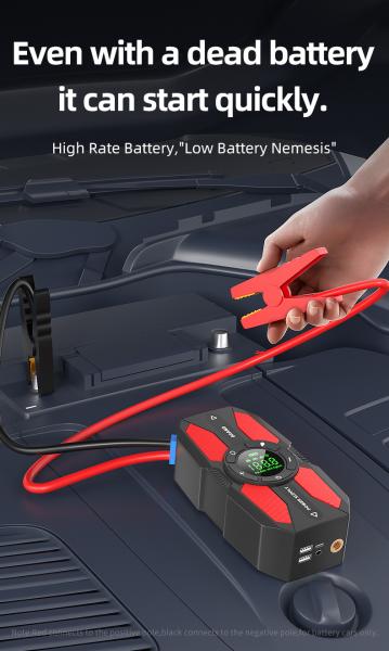 Quality 12V Multifunction Auto Jump Starters Car Emergency Battery Jump Starter Booster for sale