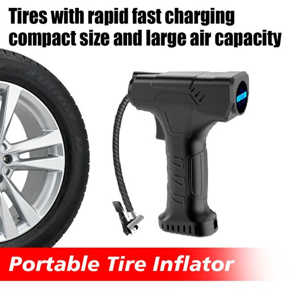 Quality Electric Tire Inflators Automatic Cordless Bicycle Car Tire Inflator Emergency for sale
