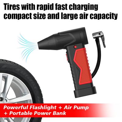 Cina Multifunzione pneumatico gonfiatore auto aspirapolvere batteria booster 10000MAh / 12000MAh auto saltare di avvio con aspirapolvere in vendita