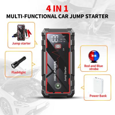 Cina 6400mAh Avviatore di Emergenza per Batteria Auto Portatile 12V con Display LED Multifunzione in vendita
