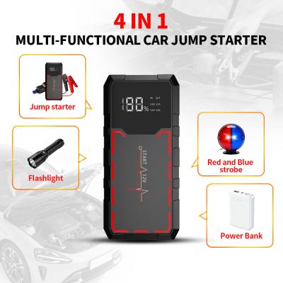Cina Avviatore di emergenza portatile multifunzione per auto da esterno 12V, batteria da 6800mAh, booster al litio in vendita