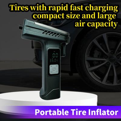 China Digital Tire Inflator with 150PSI Max Pressure, 20L/min Fast Inflation and Eco-Friendly ABS+PC Shell for Cars and Motorcycles for sale
