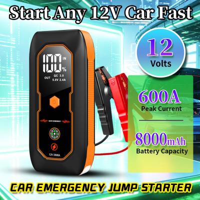 China 600A Peak Current 16000mAh Multi Functional Jump Starter with 12V Vehicle Compatibility and Portable Power Pack for sale