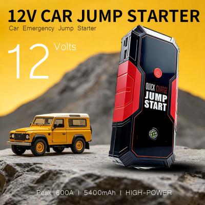 China 600A Peak Current Car Jump Starter with Wireless Charging and ABS + PC Fire-Resistant Housing for sale