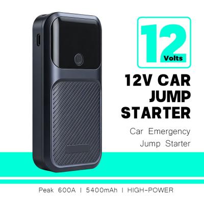 China 1000A Peak Current Car Jump Starter with 12000mAh Portable Battery Booster and LED Flashlight Emergency Power Bank for sale