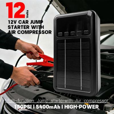 China RuggedBoost 28B2 12V Compact Jump Starter with 600A Peak Current 6400mAh Battery and Built-in Air Compressor for sale