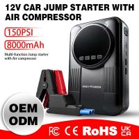 China 1200A 12V Jump Starter & 150 PSI Compressor (High Power) for sale
