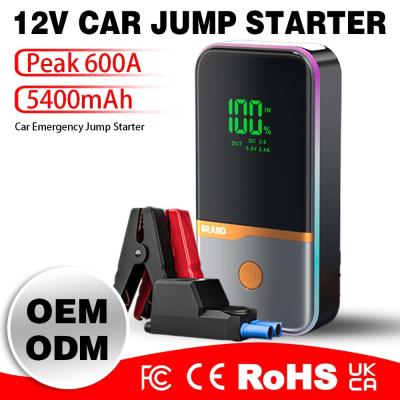 China 600A Car Jump Starter with 30000mAh Battery & Multi-Functional Power Bank for sale
