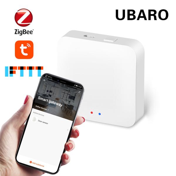 Wired Networking Smart Home Gateway Bluetooth Zigbee 3.0 Tuya Zigbee Gateway