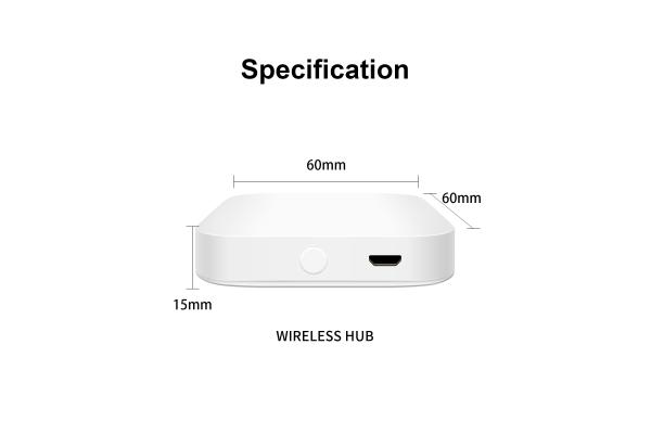 Wired Networking Smart Home Gateway Bluetooth Zigbee 3.0 Tuya Zigbee Gateway