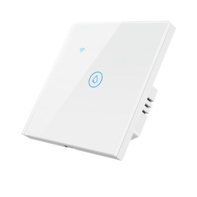 Китай 4000 Вт Wifi-котел Умный водонагреватель переключатель 20А UL94V0 Tuya App Wifi сенсорный переключатель Работа с Alexa голосовой дистанционной связи продается