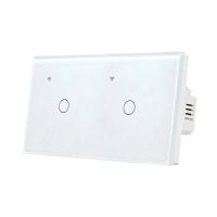 China Zigbee Smart Switch Compatible With Zigbee Hubs  Type 157 2 Gang for sale