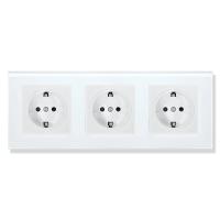 China Offices Homes Electrical Wall Socket Round Box Wall Mounted Socket for sale