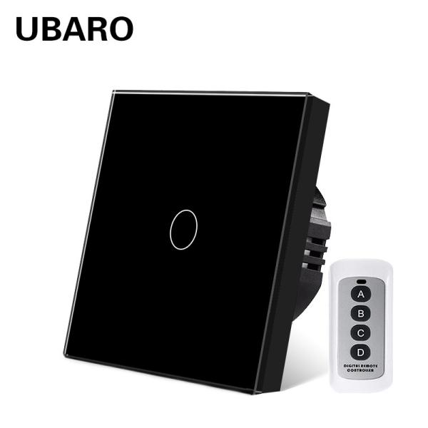 Standard UE 1 pulsante wireless remote switch per frequenza 433,92MHZ e comodità di installazione dei sensori
