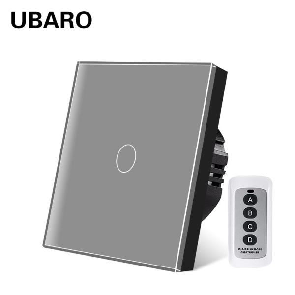 Standard UE 1 pulsante wireless remote switch per frequenza 433,92MHZ e comodità di installazione dei sensori
