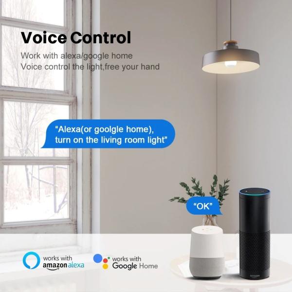 Zigbee Tuya 1CH Smart Circuit Breaker Switch Compatible With Alexa & Google Assistant Yandex Alice Voice Control Timming Set DIY