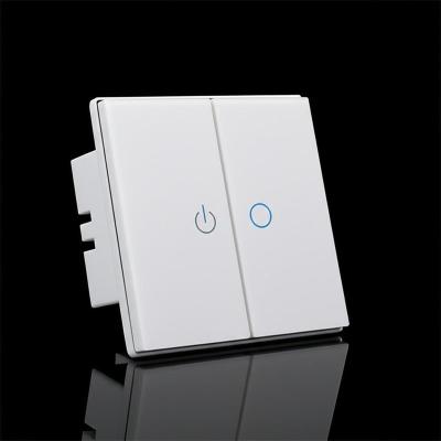 China 2gang Capacitive Touch Switch Less Than 5W Power Simple and User-Friendly for sale