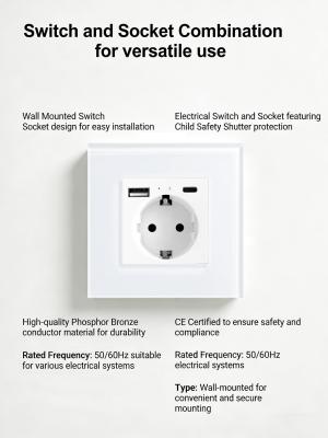 China UBARO Smart Switch Socket with 3500W Rated Power and IOS Android Compatibility for Tuya Smart App Control for sale