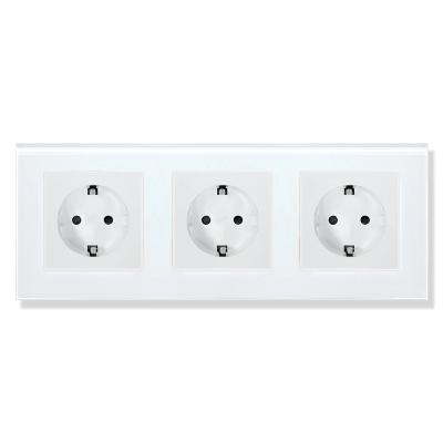 China UBARO Electrical Switch and Socket with 3500W Rated Power, 10A/16A Current, and Phosphor Bronze Conductor for Reliable Performance for sale
