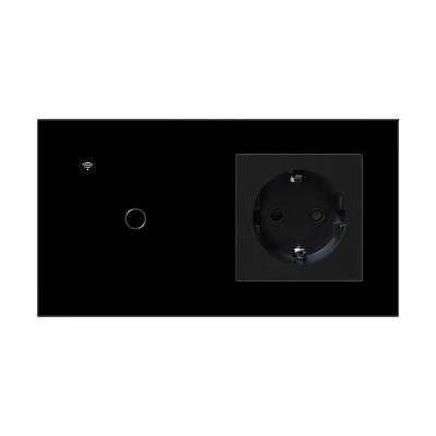 China 157*86*35mm Smart Switch and Socket with Voice Control and Phosphor Bronze Contacts for Modern Homes for sale