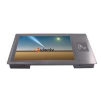 China Aluminum Android Industrial Panel PC RFID / NFC Card Reader Integrated for sale