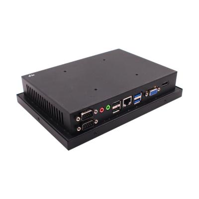 China 7 Inch Metal Case DC 24V Rugged Industrial Computers With DB9 COM for sale