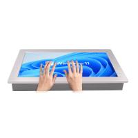 China 350cd/m2 Waterproof Panel PC Industrial Computer 4GB DDR3 IP65 Touch Panel Pc for sale