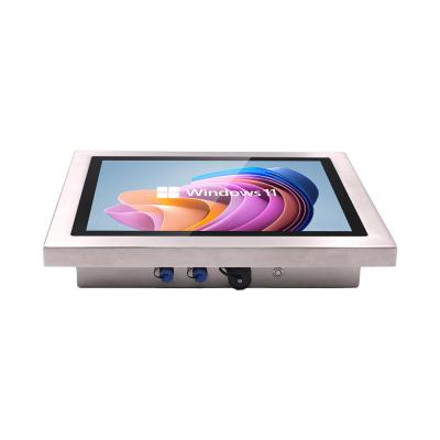 China Capacitive Multi Touch Screen Monitor Waterproof 4 3 LCD VGA DVI USB Brightness 250-1500cd/m2 for sale