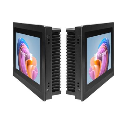 中国 I3 CPU 組み込みタッチパネル PC 32G/64G/128G/256G SSD ストレージと12-36V入力電圧 販売のため