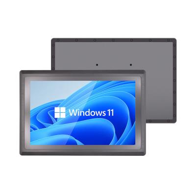 China 64 GB SSD IP67 Außenbildschirm 12 V Gleichspannung Industrie-Panel PC mit Windows OS zu verkaufen