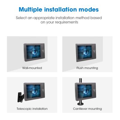 Cina Rugged 15 Inch Android Panel PC w/ VESA Mount 1 X 100M LAN IP65 Certificazione Ethernet in vendita