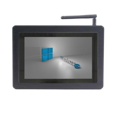 China USB/RJ45/COM/VGA/HDMI/DC12V Fanless Industrial Panel PC with 12-36V Input Voltage for sale