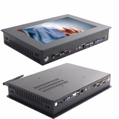 中国 10.1インチ インダストリアル埋め込みタッチパネルPC 12-36V入力電圧と 32G-256G SSD ストレージ 販売のため