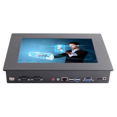 China 64G SSD Industrial Panel PC Multiple Interfaces USB/RJ45/COM/VGA/HDMI DC12V for sale
