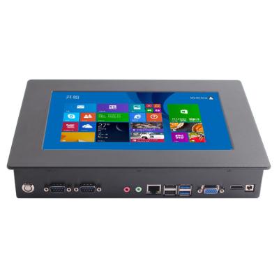 China 10.1 Inch Industrial Grade Embedded PC With 32GB Storage And 12-36V Input Voltage for sale