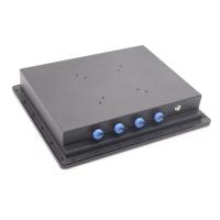 China Powerful Rugged Panel PC With Windows OS 12Inch Resistive/capacitance Touch VESA Mount for sale